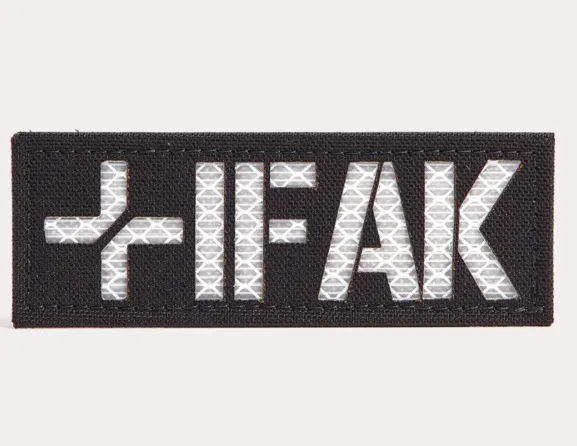 "IFAK" Patch (Black) | LEVELFOUR B2C